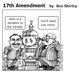 11th Amendment Political Cartoon